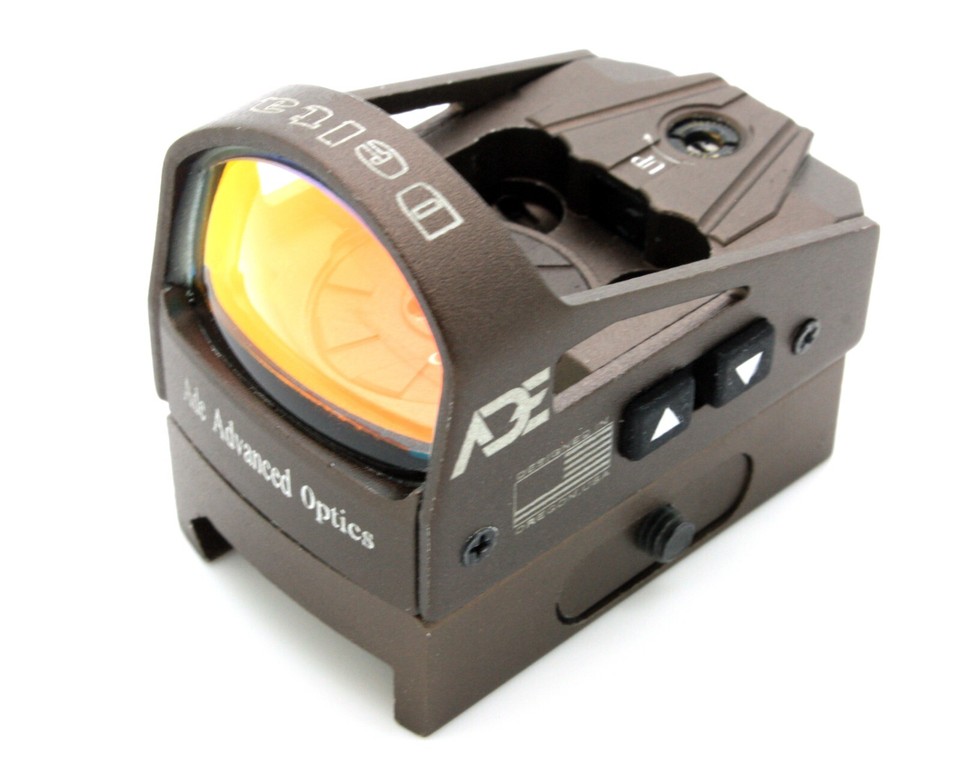 Delta FDE Mini Red Dot Reflex Sight for Handguns with Burris Fast Fire ...