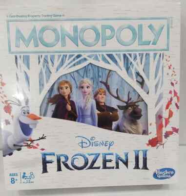 Frozen II Monopoly Game 2-6 Players Age 8+ (LOC RMG -2 BW-4) | eBay