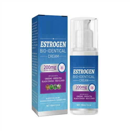 100ml New Estrogen Cream Natural Bio-identical Menopause Relief Balance ...