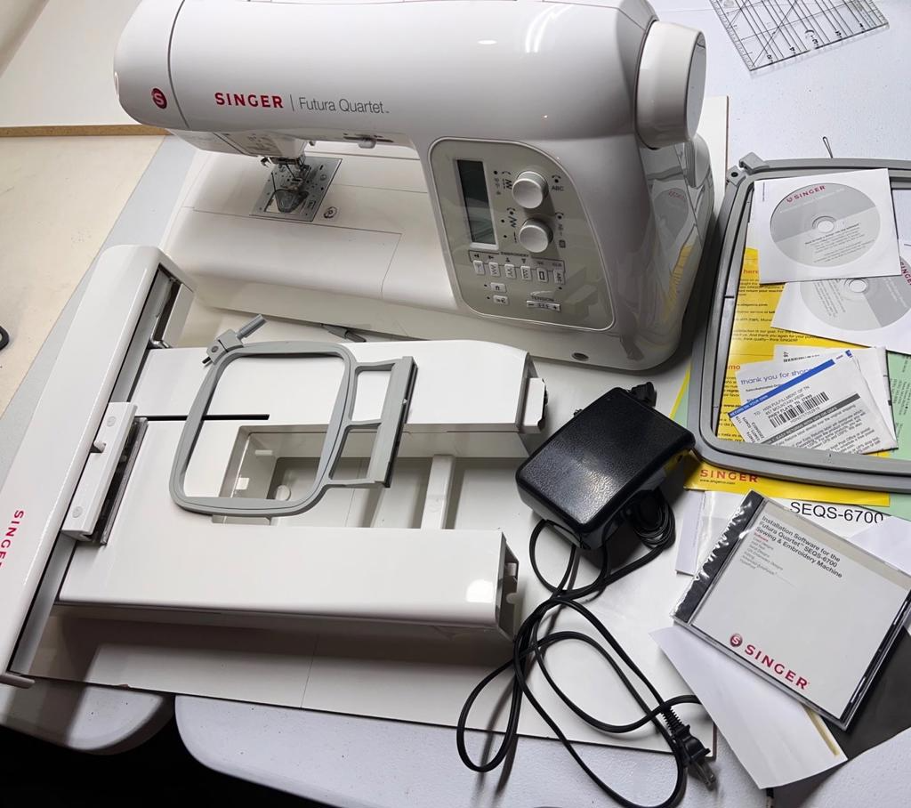 The Newest Singer SEQS-6700 Embroidery Machine | eBay