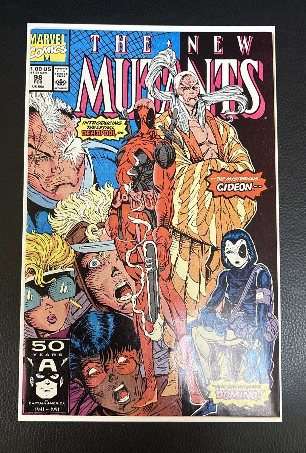 New Mutants #98 - 1st Appearance Of Deadpool - High Grade - 1991 Marvel ...