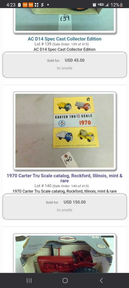 carter tru scale lil dump truck | eBay