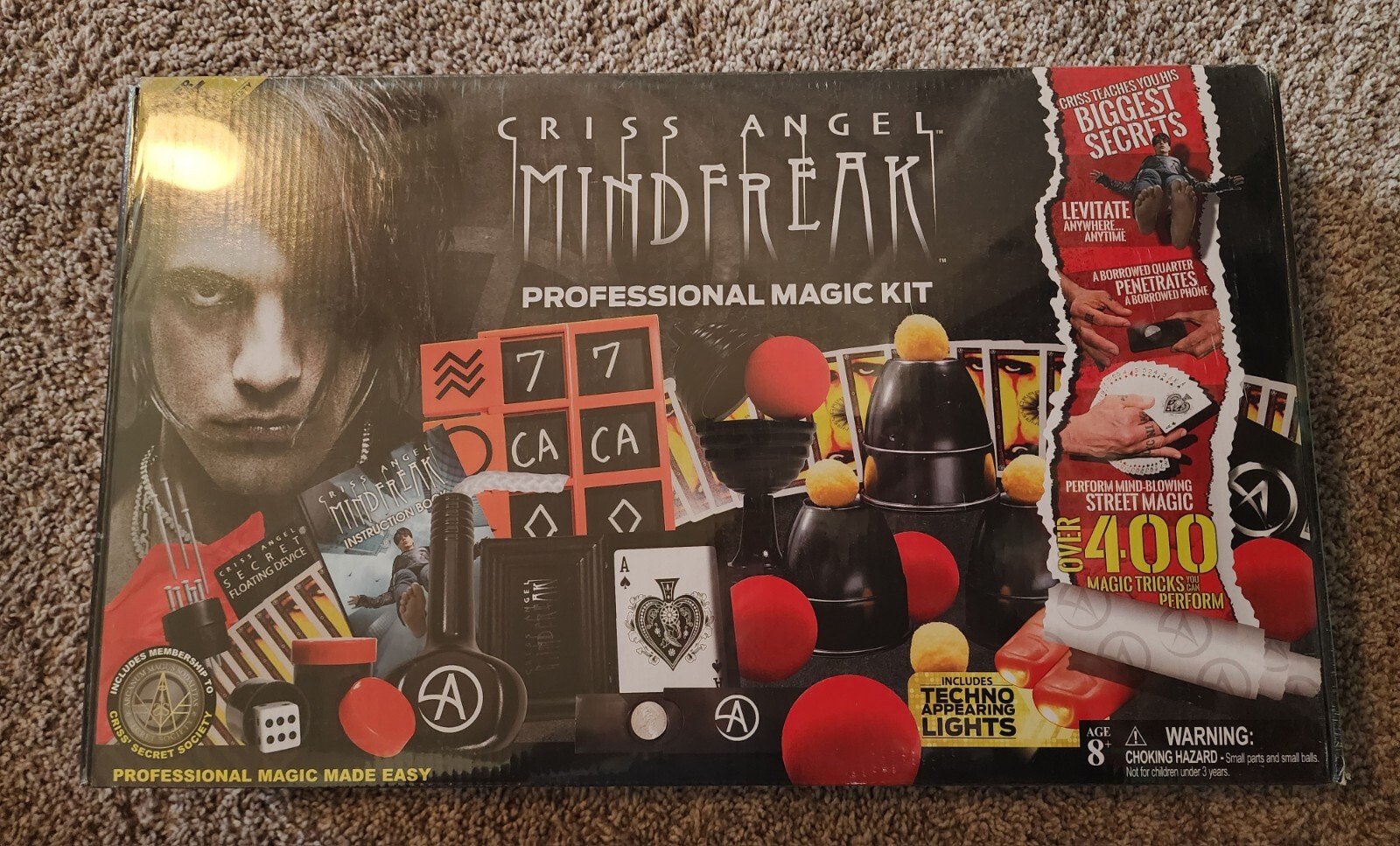 Criss Angel Mindfreak Professional Magic Kit - Over 400 Tricks You Can ...