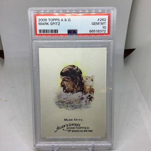 2008 Topps Allen & Ginter #262 Mark Spitz Card PSA 10 | eBay
