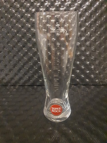 SUPER BOCK 20CL RARE BEER GLASS CRISAL 0866 PORTUGAL New Unused | eBay