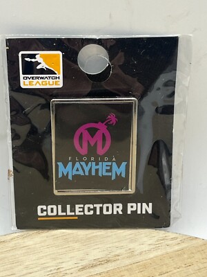 Overwatch League 2019 Florida Mayhem Hat/Lapel Pin Blizzard ...