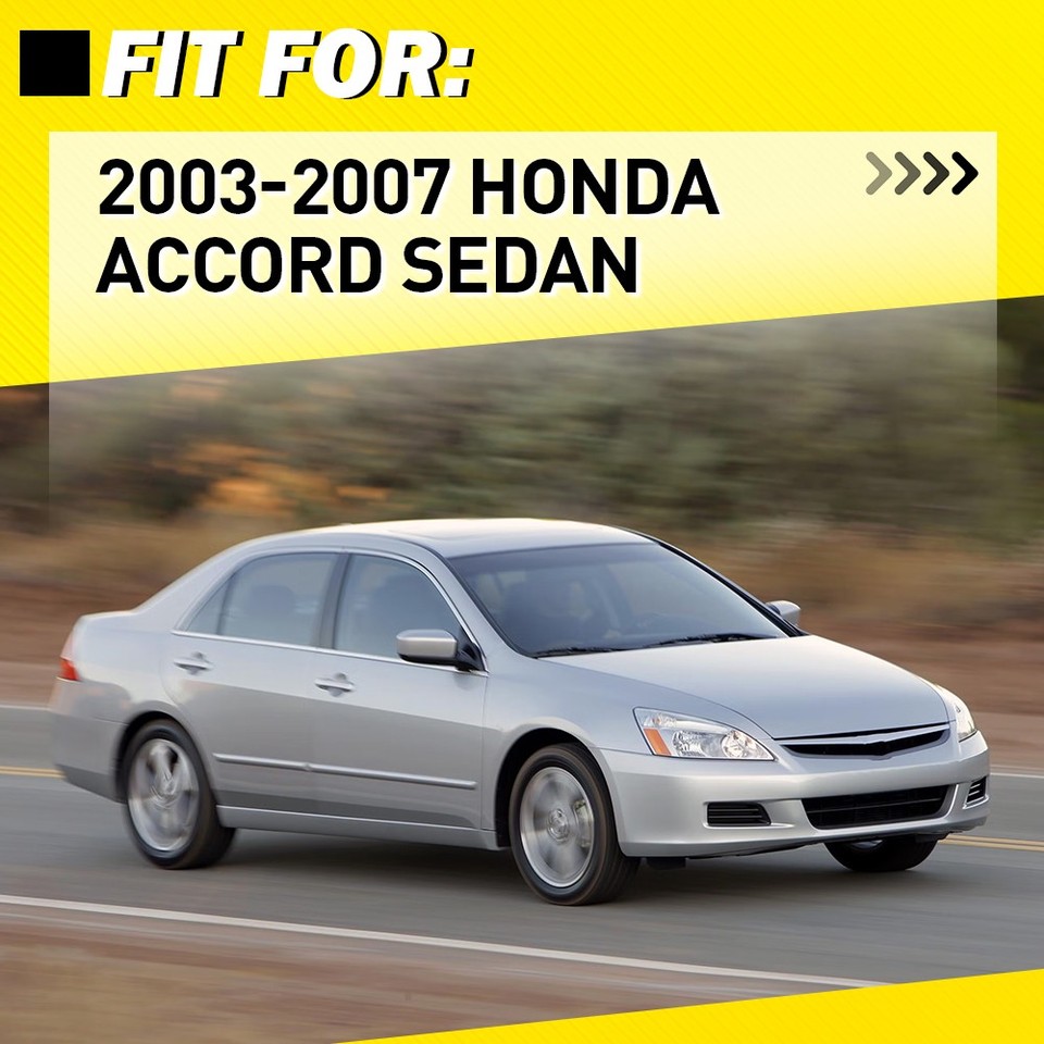 Interior Door Handle For 2003-07 Honda Accord Sedan Plastic Front&Rear ...