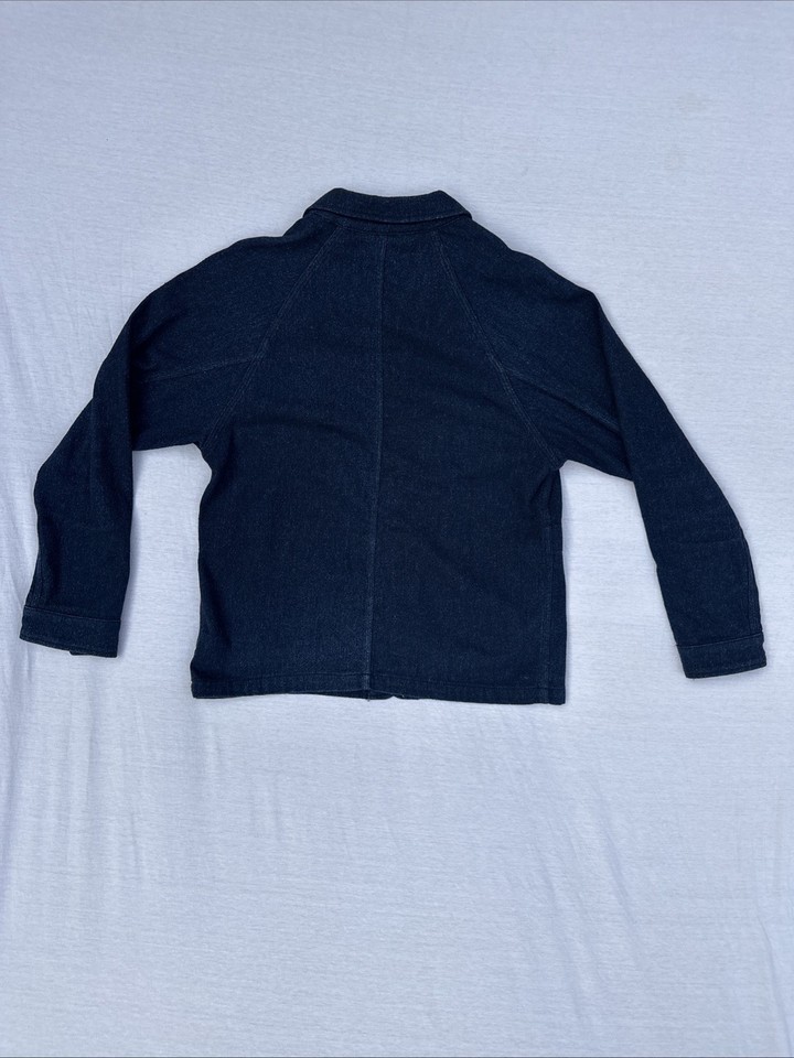 Apolis Global Citizen Indigo Wool Chore Coat Jacket Made in USA Men’s ...