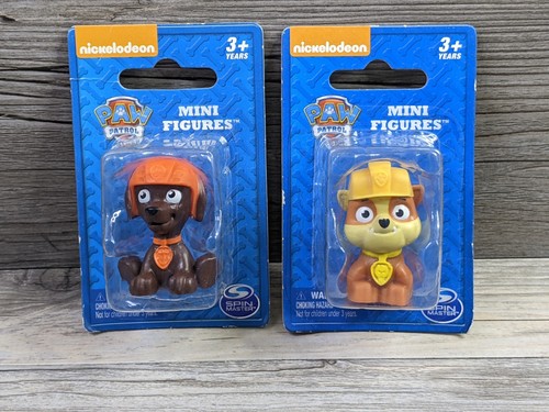 Paw Patrol 2" Mini Figures Rubble & Zuma New | eBay