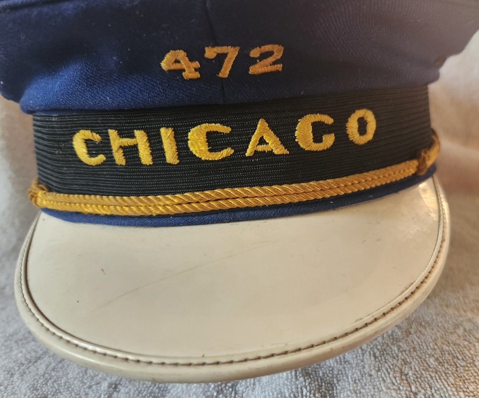 1960s Andy Frain Chicago Cubs/White Sox Baseball Usher's Cap | eBay