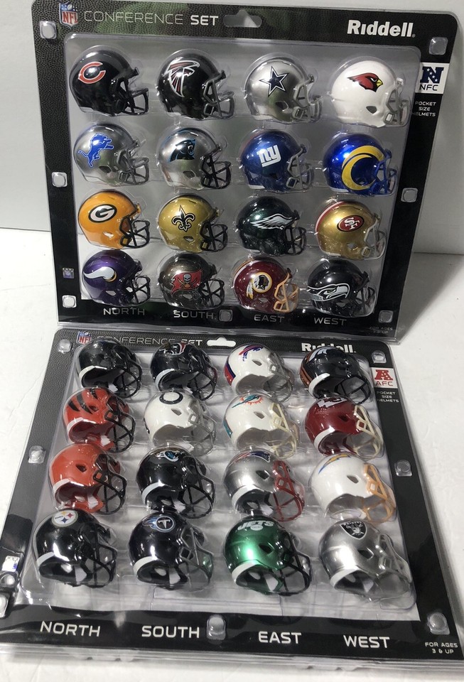 NFL Teams 2020 Conference Set/Mini Micro Pocket Helmets U PICK & Choose ...