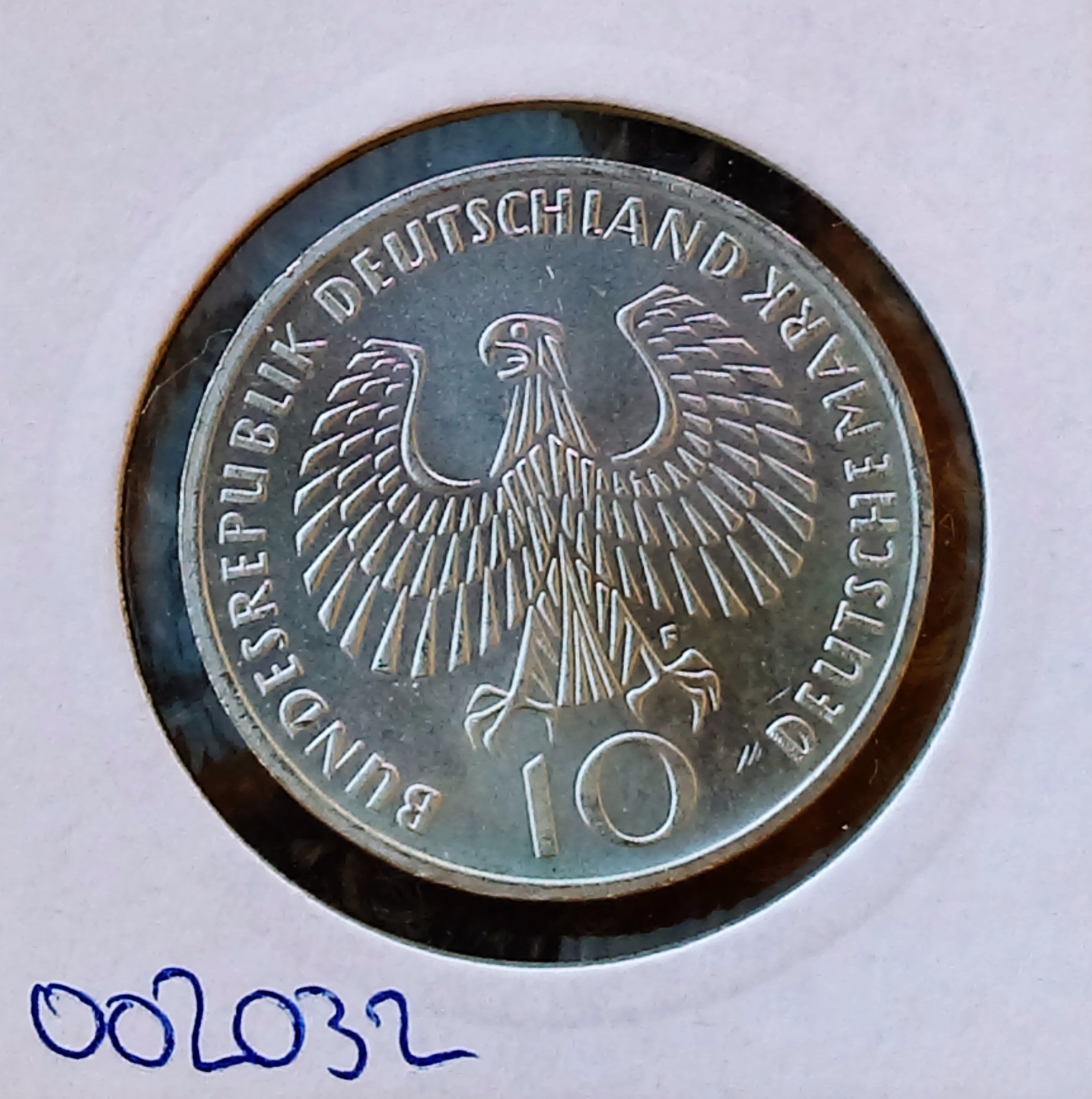 10 Deutsche Mark (10 DEM) 1972 F, Olympic Games in Munich, Germany ...