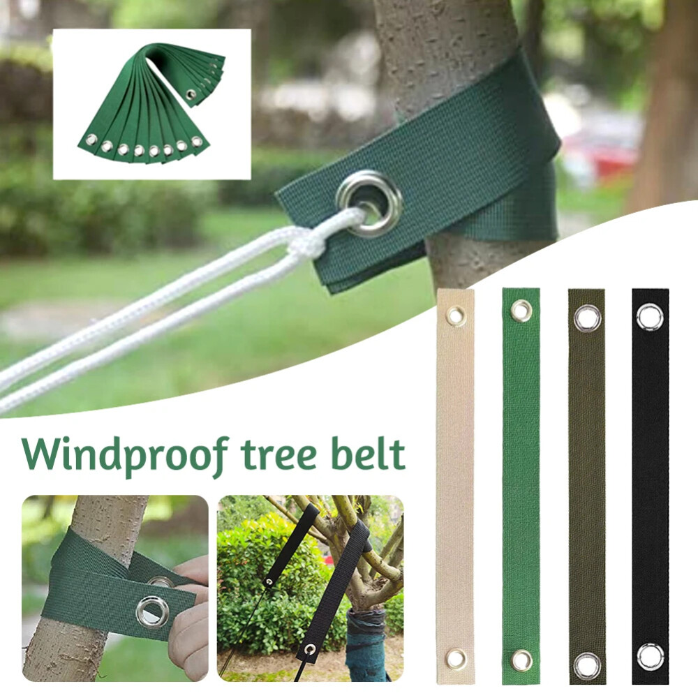 100PCS Stump Straps w/ Grommets Heavy Duty Tree Straps for Securing ...