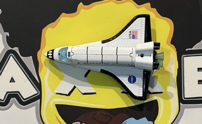 Space Shuttle Atlantis Toy Diecast Plastic Pull Back NASA United States ...