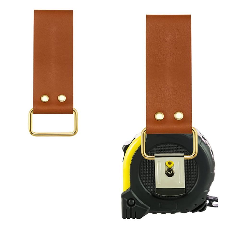 Leather Measuring Tape Clip Universal Measure Tool Holder Tape Measure ...