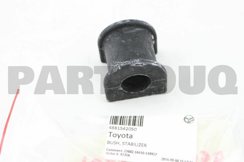 4881542050 Genuine Toyota BUSH, FRONT STABILIZER BAR, NO.1 48815-42050 ...