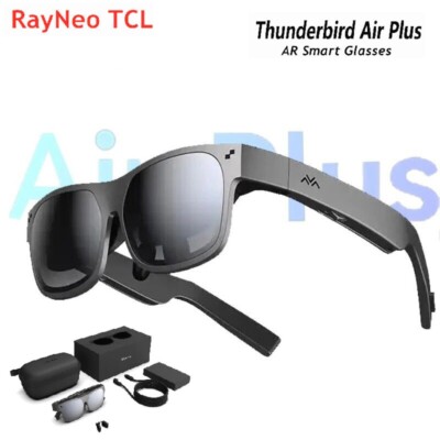 RayNeo TCL Air Plus Glasses 215'' AR 1080P OLED Dual Display FOV 49 ...
