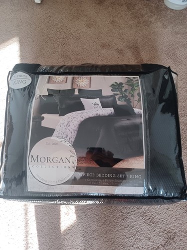 Morgan Collection 7-piece King Bedding Set | eBay