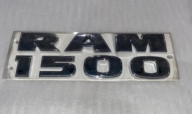 DODGE RAM 1500 EMBLEM OEM CHROME 10" LONG. MOPAR 68149702AA | eBay