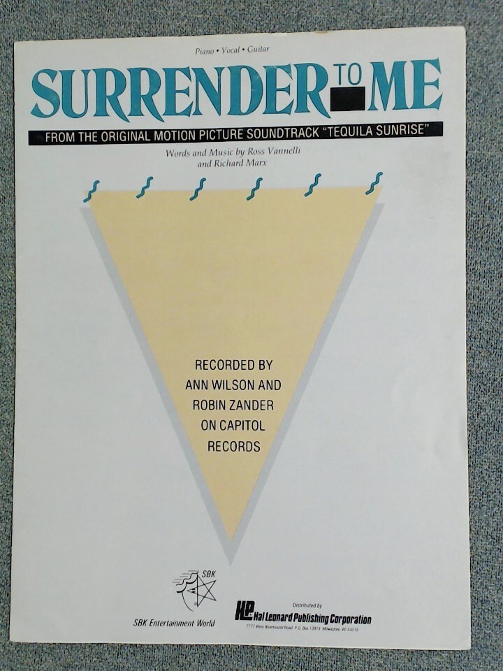 Surrender To Me From "Tequila Sunrise" 1987 | eBay