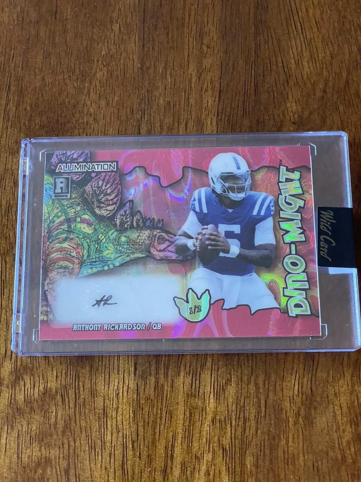 2023 Wild Card Alumination Dino-Might Anthony Richardson Auto 1/2 | eBay