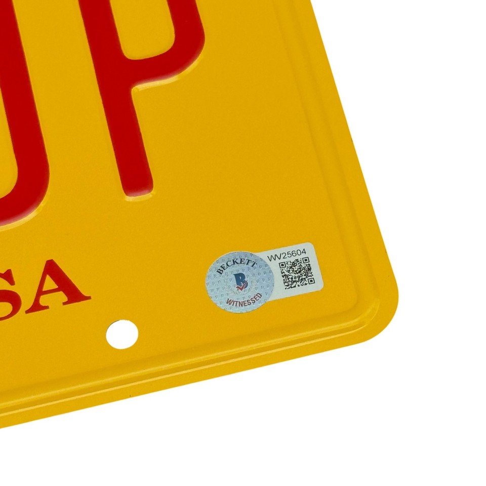 Bob Odenkirk Signed License Plate Better Call Saul Autographed Beckett ...