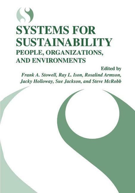 Systems For Sustainability von Frank A. Stowell Ray L. Ison Sue Jackson ...