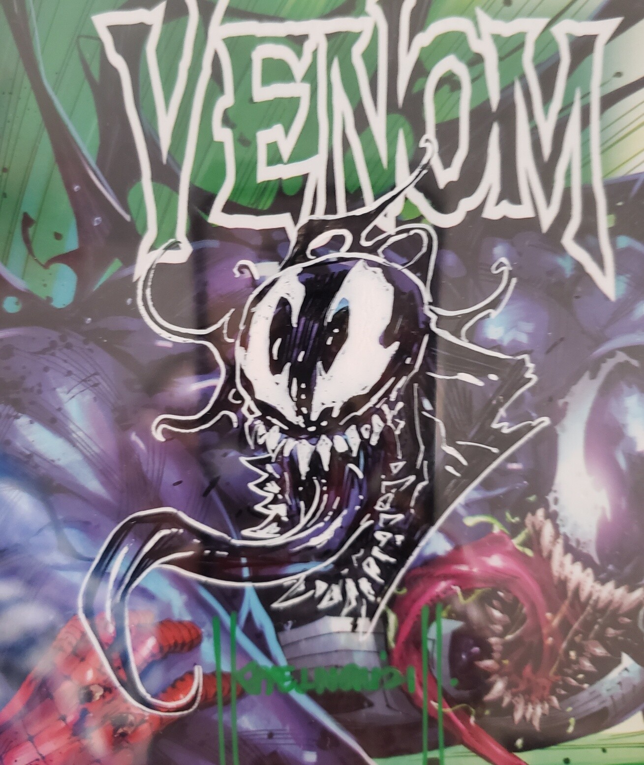 VENOM #25 KAEL NGU SIGNED & REMARKED/SKETCH CGC 9.8 HOMAGE ASM 316 ...