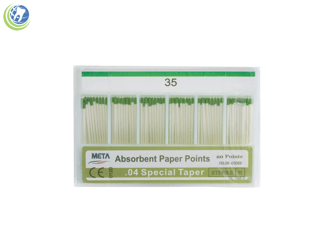 Paper Points .04 Taper #35 Sterilized Endodontic Root Canal Obturation ...
