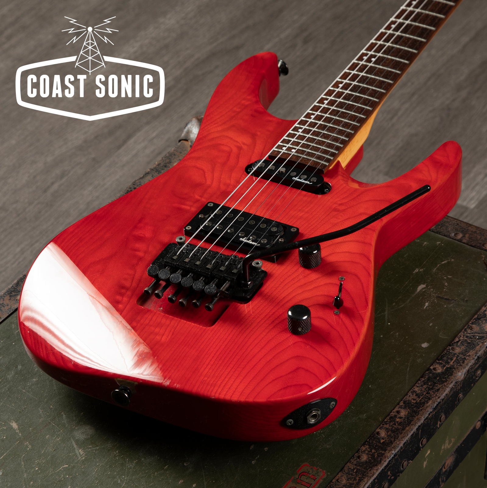 1989 Charvel by Jackson SDK-085-SH Super Dinky w/ Floyd Rose Made in ...