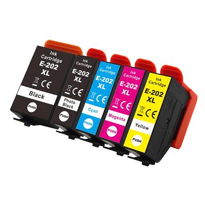 5 Printer Ink Cartridges XL (Set) for Epson Expression Photo XP-6000 ...