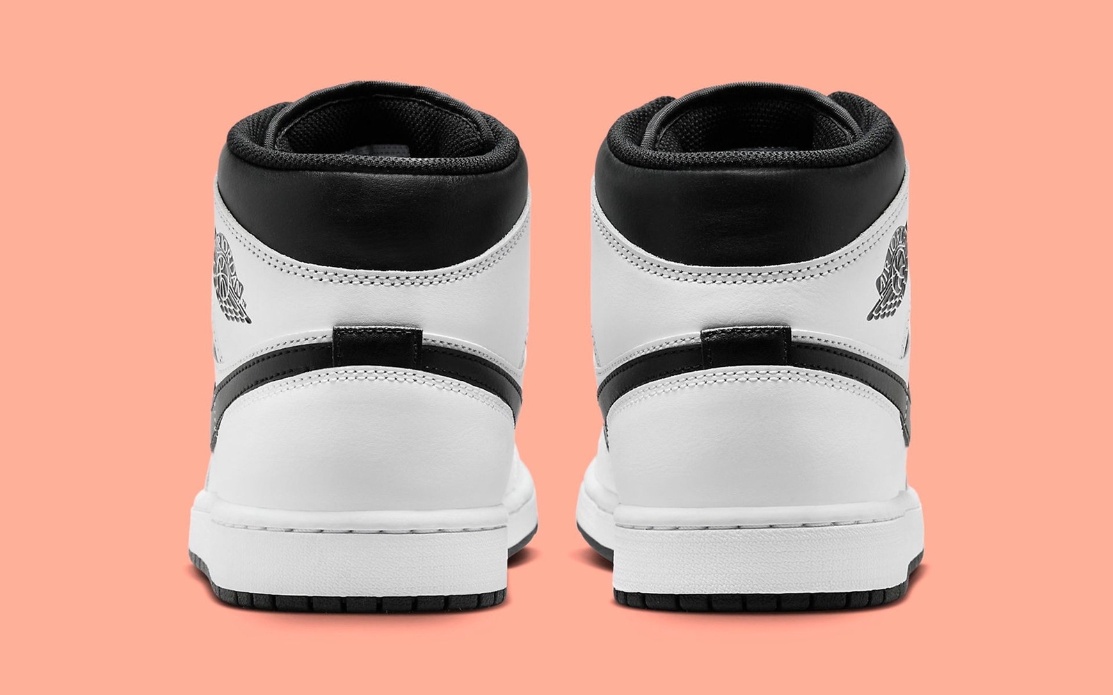 Nike Air Jordan 1 Mid Reverse Panda White Black DQ8426-132 Mens & Wmn ...