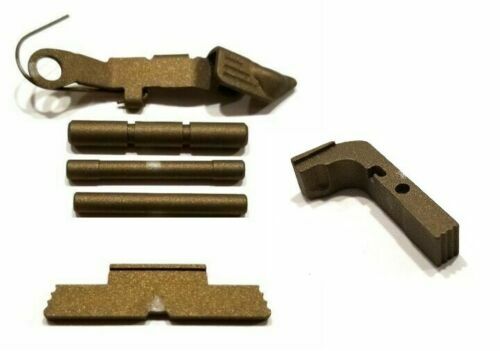 For GLOCK 17 19 26 Gen 3 Extended Control Kit 3 Pins And Serrated Mag ...