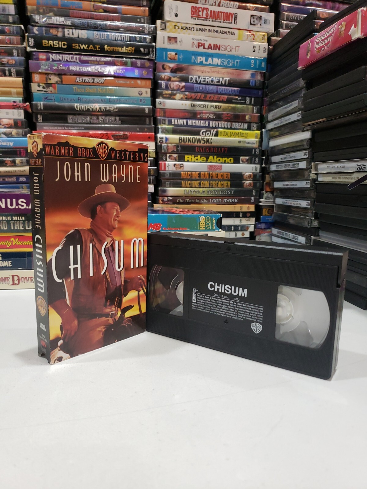 Chisum (VHS, 1997, Warner Bros. Westerns Collection) 🇺🇲 BUY 2 GET 1 ...
