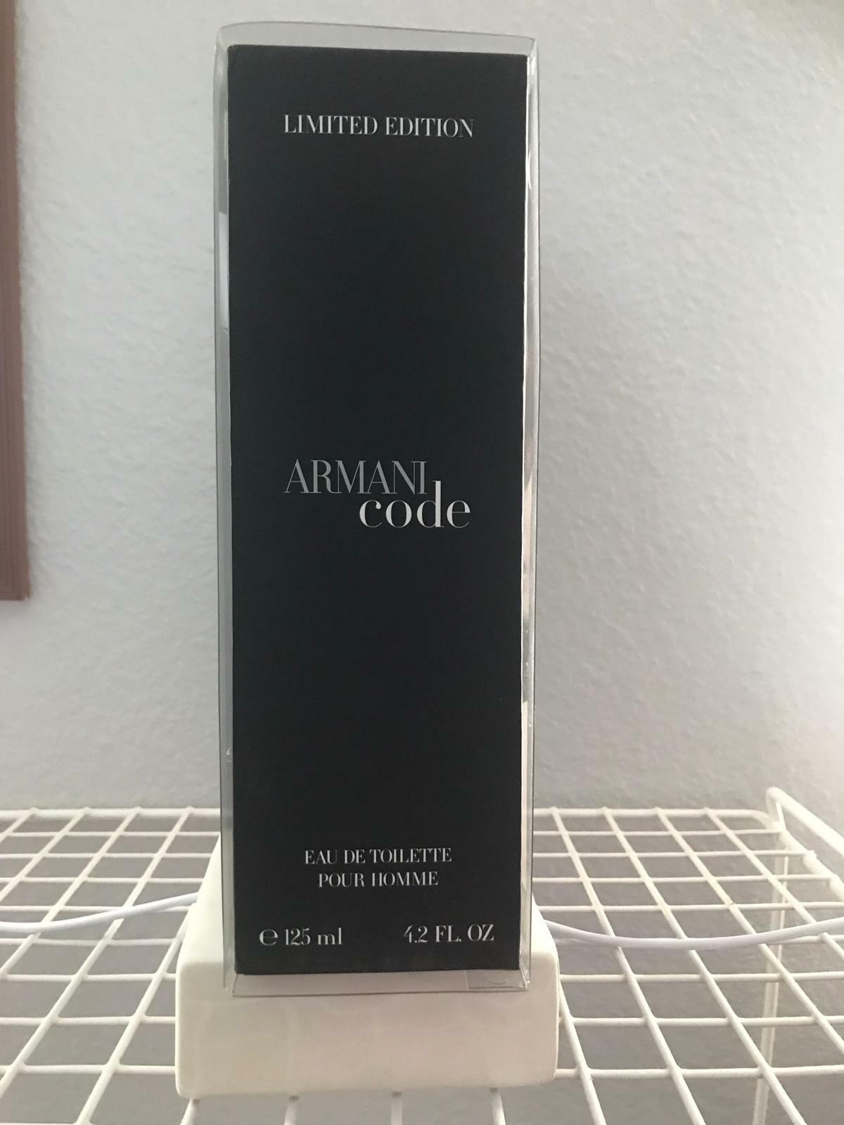 Armani Code by Giorgio Armani 4.2 oz EDT Cologne for Men New LIMITED ...