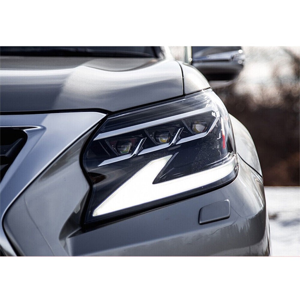 LED Headlights for Lexus GX460 2014 2019 DRL Triple Beam Front Head ...