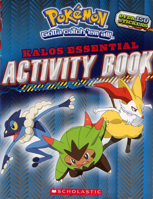 Pokemon Kalos activity book RARE UNUSED | eBay