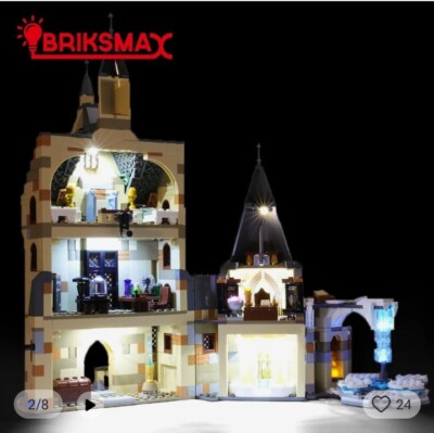 Kit Led Bricksmax BX216 - Hogwarts Clock Tower #75948 | eBay