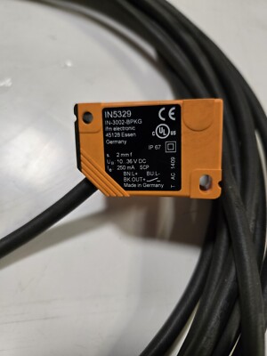 IN5329 IFM ELECTRONIC - Inductive Sensors IN-3002-BPKG 45129 ESSEN | eBay