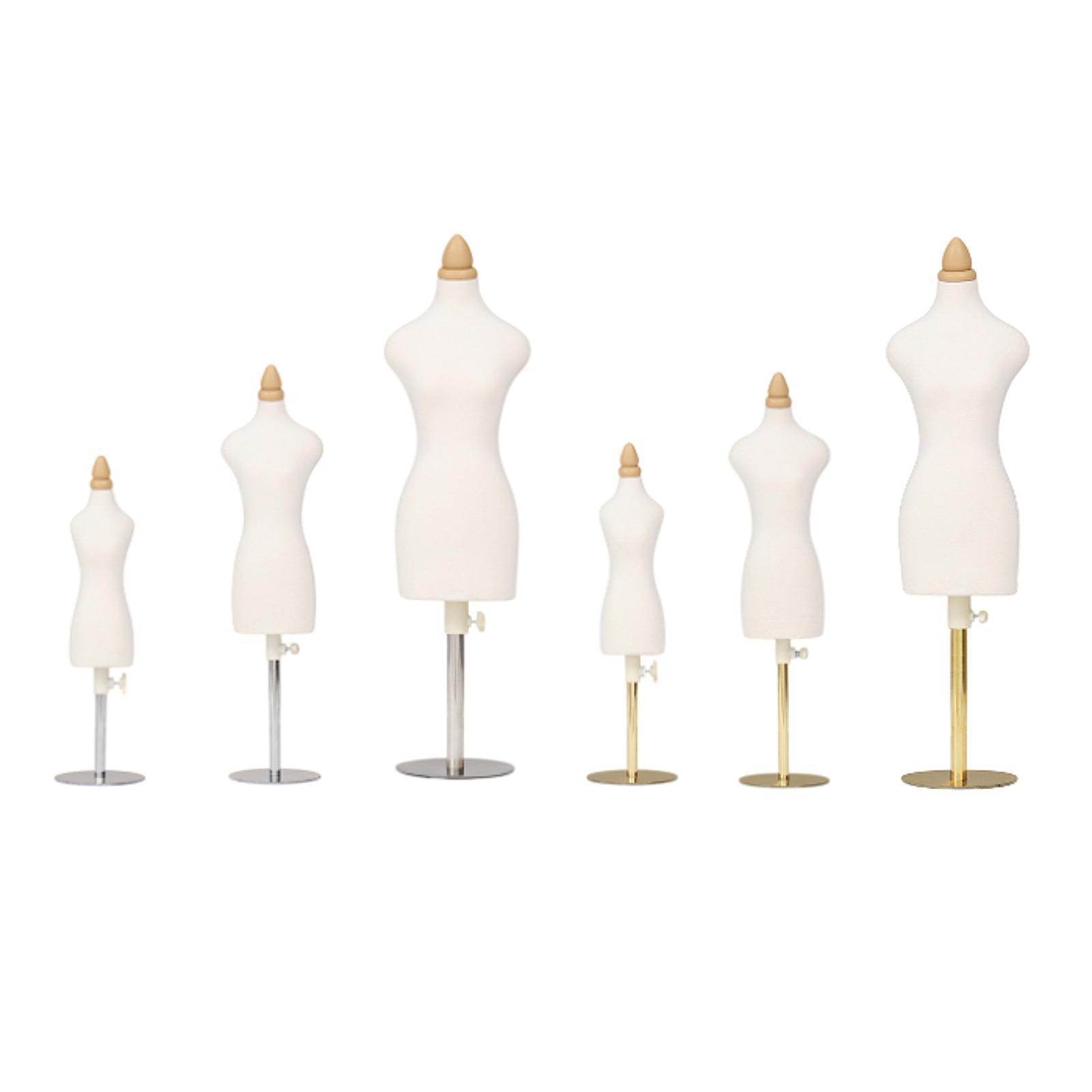Mini Dress Form Sewing Mannequin Manikin Body Female Small Doll Dress ...