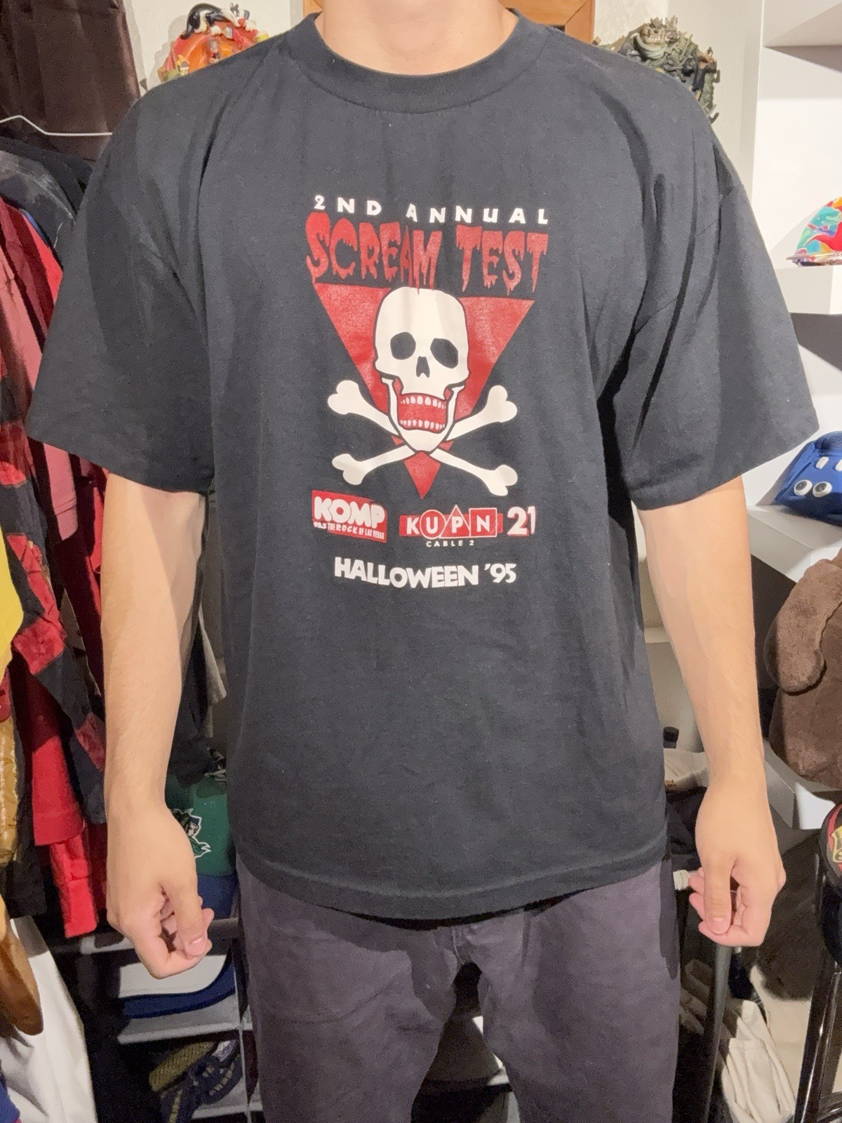 Vintage 1995 Spooky Horror 2nd Annual Scream Test Hal… - Gem