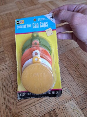 SEALED Vintage Wecolite Beer Can Caps MADE IN USA NOS! | eBay