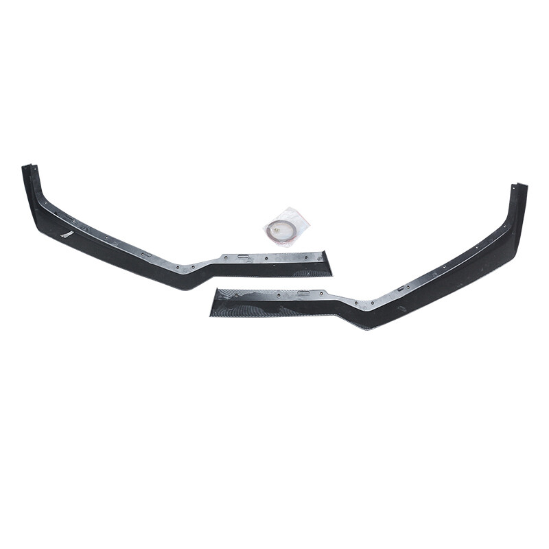 For 2020-2025 Corvette C8 GM 5VM Style Front Splitter Lip 2PCS Carbon ...