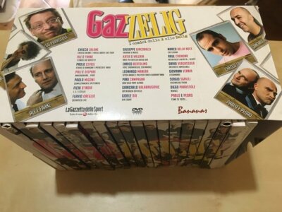 BOX COFANETTO 21 DVD GAZZELIG I COMICI DALLO A ALLO ZELIG COMPLETA | eBay
