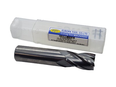 Europa 16mm Carbide End Mill 310039001 4 Flutes 26mm x 75mm GS14 | eBay