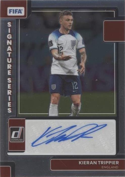 2022-23 Panini Donruss - Signature Series Kieran Trippier #SS-KTR (AU ...