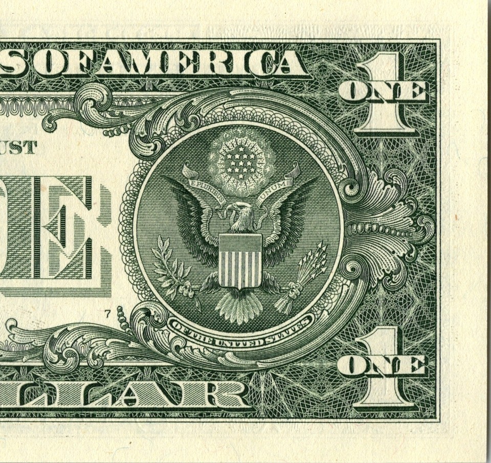 Big Bookend Fancy Serial Number One Dollar Bill D62316623A | eBay