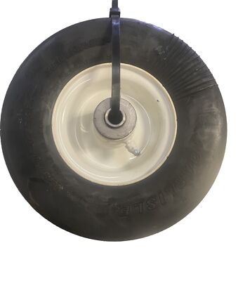 Exmark 103-2171 OEM Flat Free Solid Tire Front Caster Wheel 9x3. | eBay