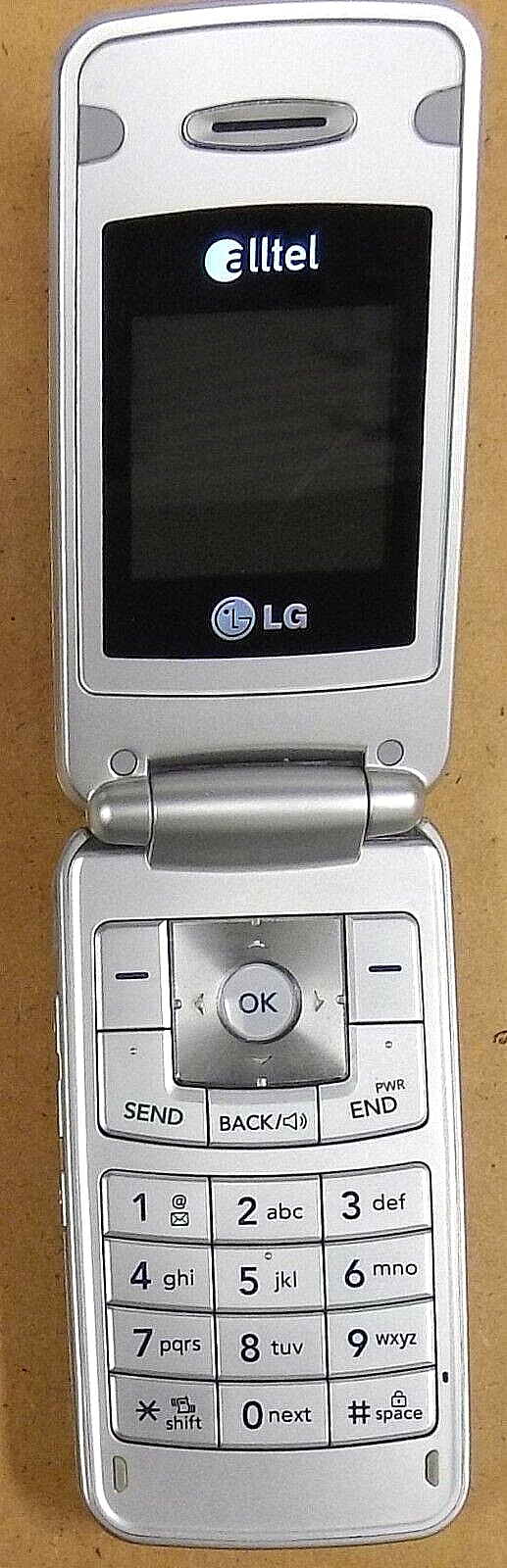 LG AX275 - Silver and Black ( Alltel ) Very Rare Cellular Flip Phone | eBay