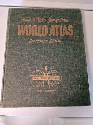 1900-Now - Rand Mcnally Cosmopolitan World Maps